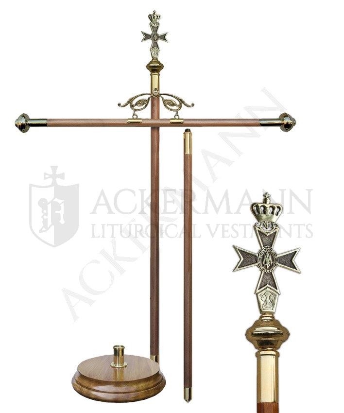 Processional Banner Stand for church BS-103 - online shop Ackermann
