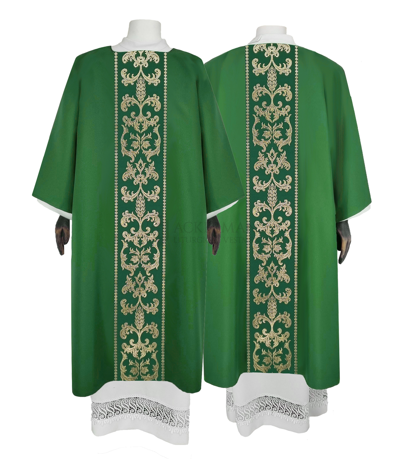 Gothic Dalmatic with woven liturgical pattern - online shop Ackermann