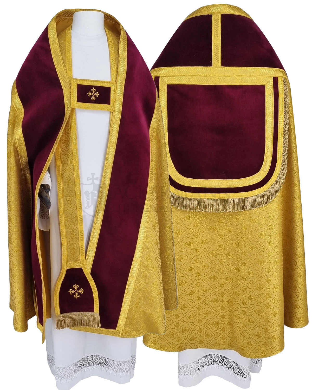 Gold/red Roman Cope - online shop Ackermann