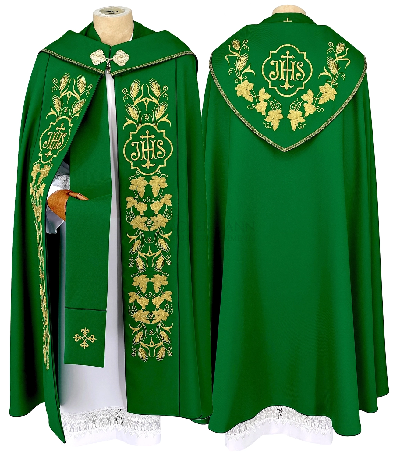 Gothic Cope IHS with matching stole - online shop Ackermann